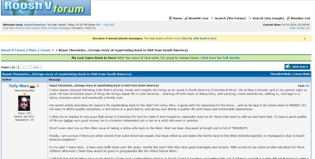 When Readers Attack! Roosh V Forum Does Repat Chronicles – Expat Chronicles